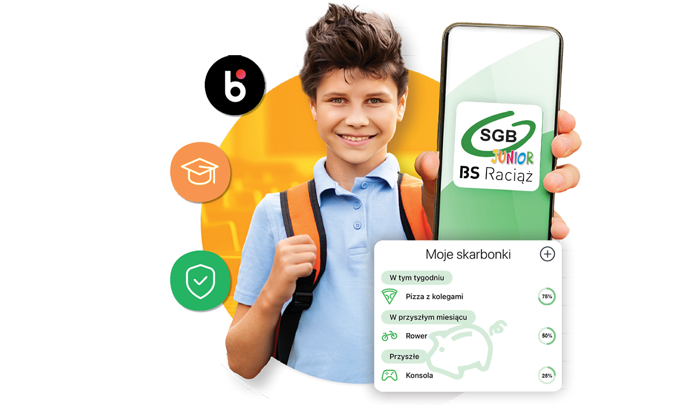 Mój Bank JUNIOR | Bank Spółdzielczy w Raciążu